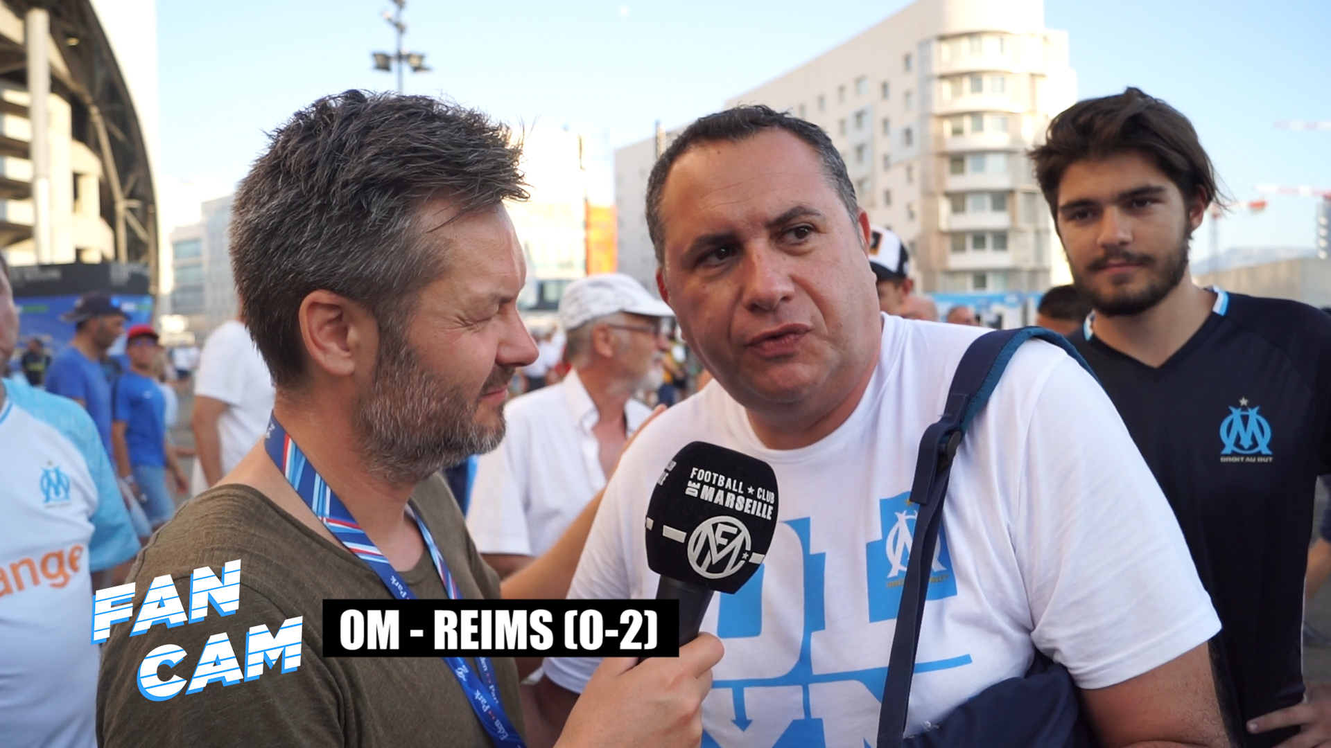 Fan Cam OM - Reims (0-2) : Grosse colère des supporters contre Eyraud ...