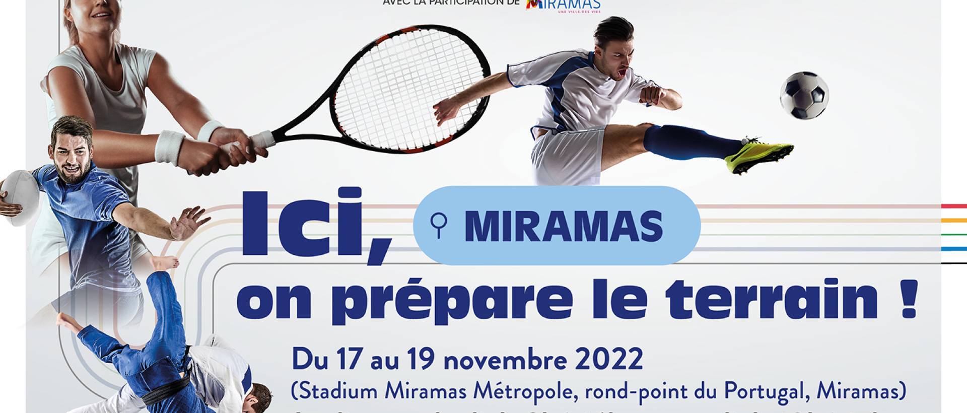 Le Département installe un village olympique à Miramas