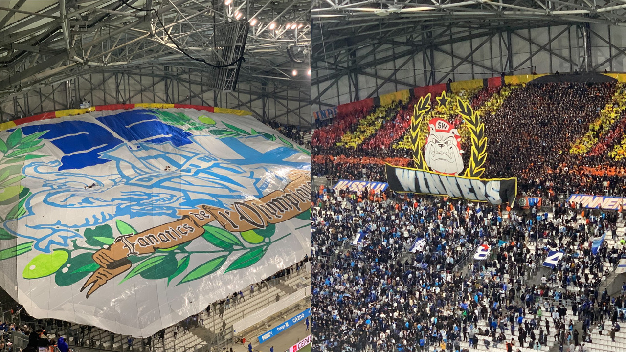 OM - Troyes : Tifos, fumis, anniversaire des Fanatics et Winners ...